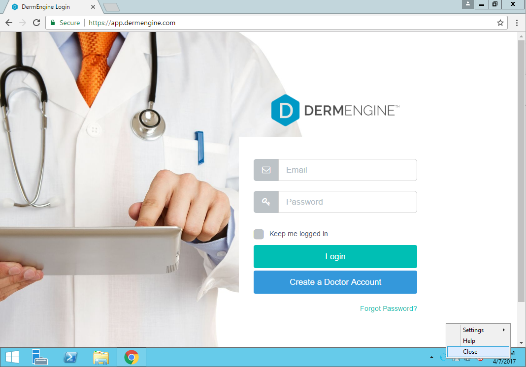 DermEngine | Quick Snap integration
